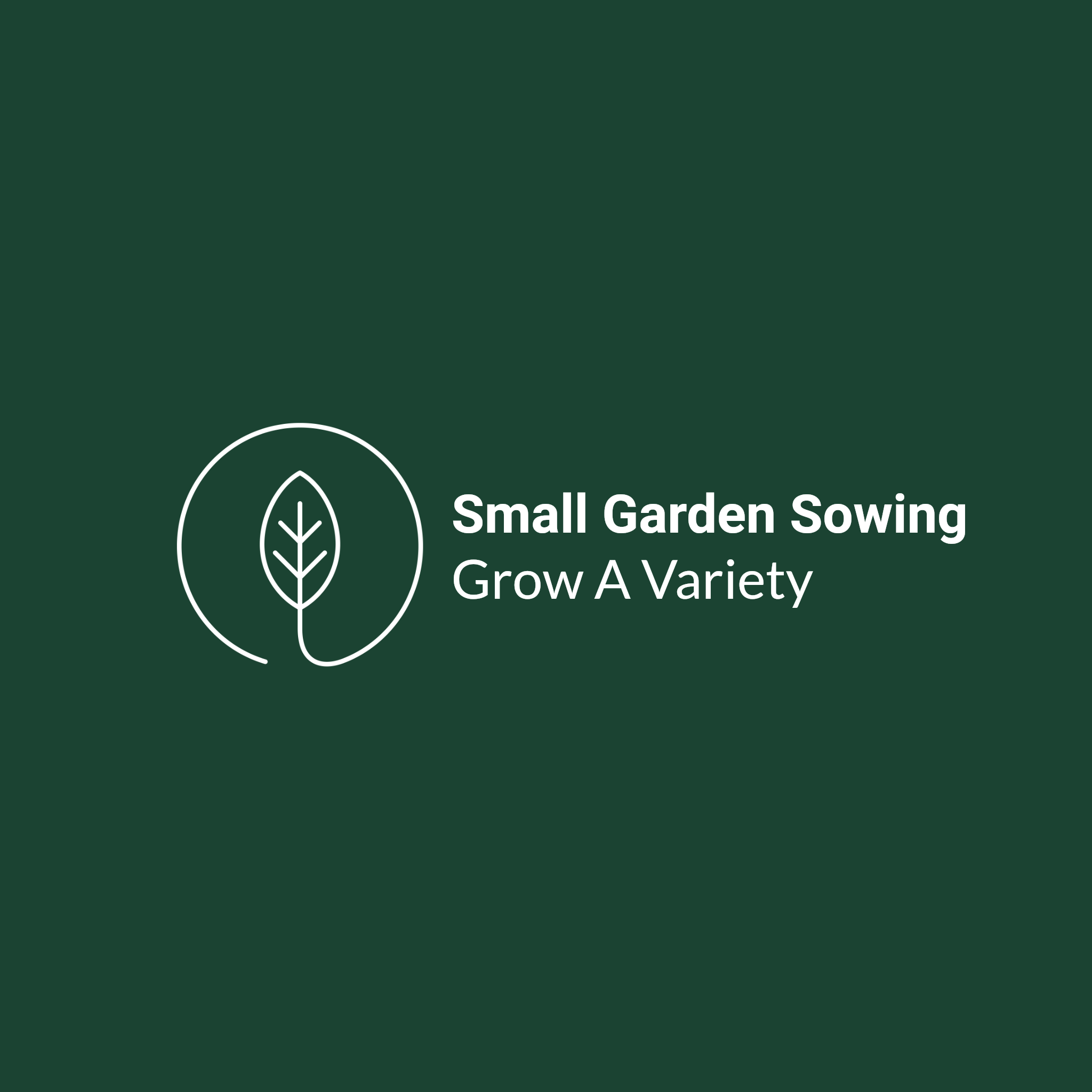 Small Garden Sowing